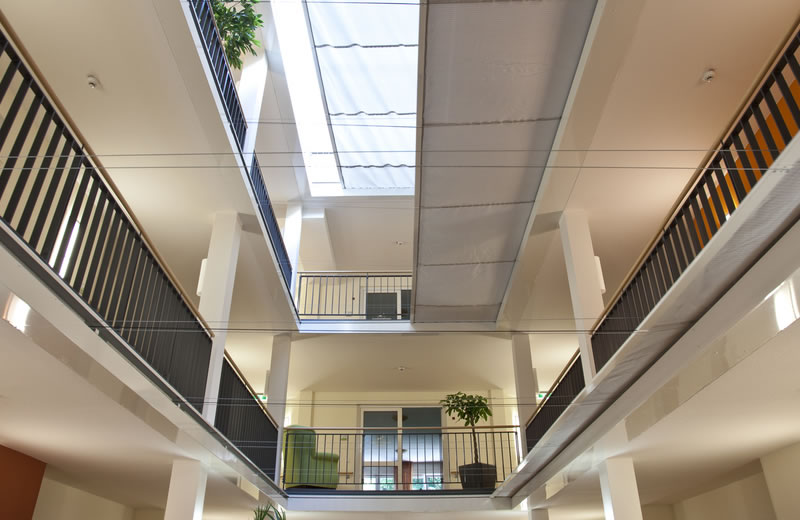 Horizontal Fire Protective Curtain HC - Fire Curtain Technologies