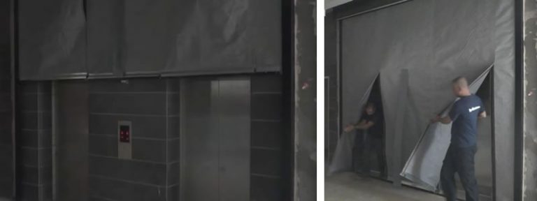 Fire Curtains with Egress VS. Swinging Doors - Fire Curtain Technologies®